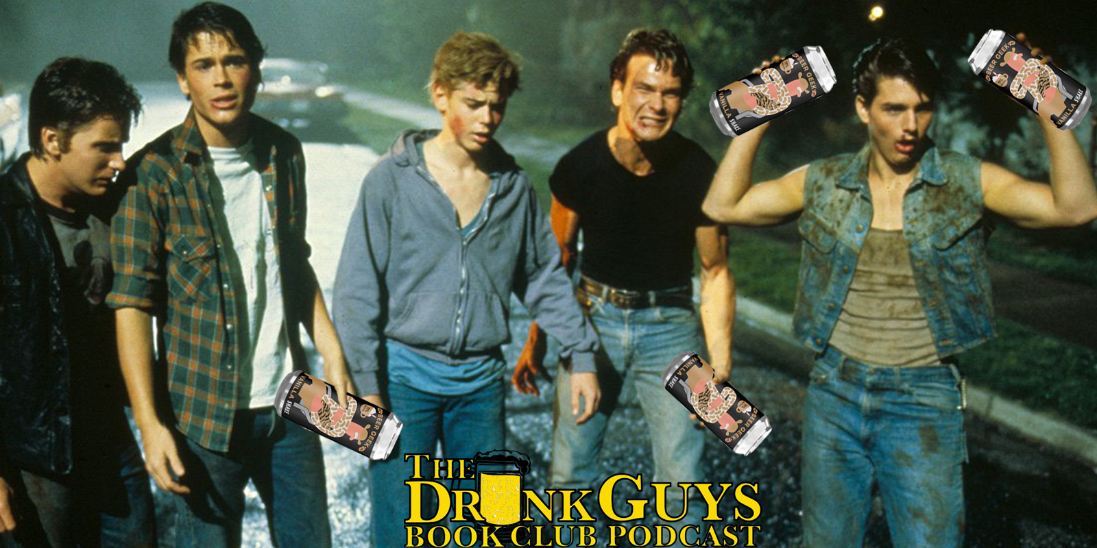 The Outsiders by SE Hinton – The Drunk Guys Book Club Podcast